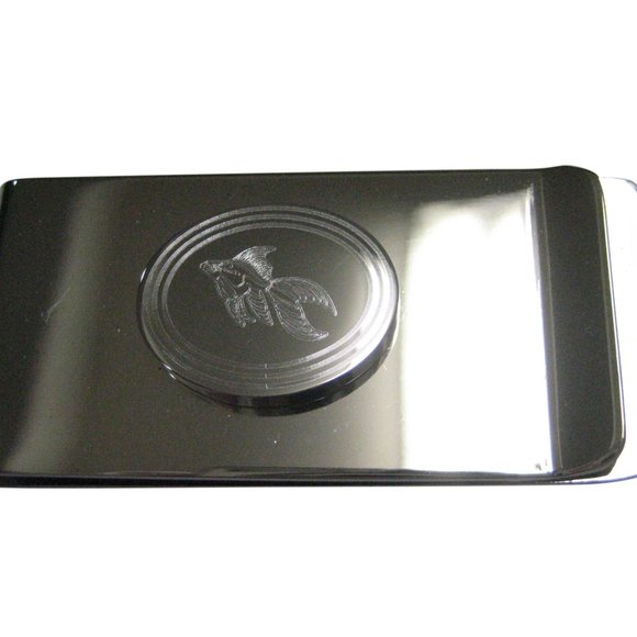 Kiola Designs | Accessories | Etched Oval Large Tropical Fish Money ...